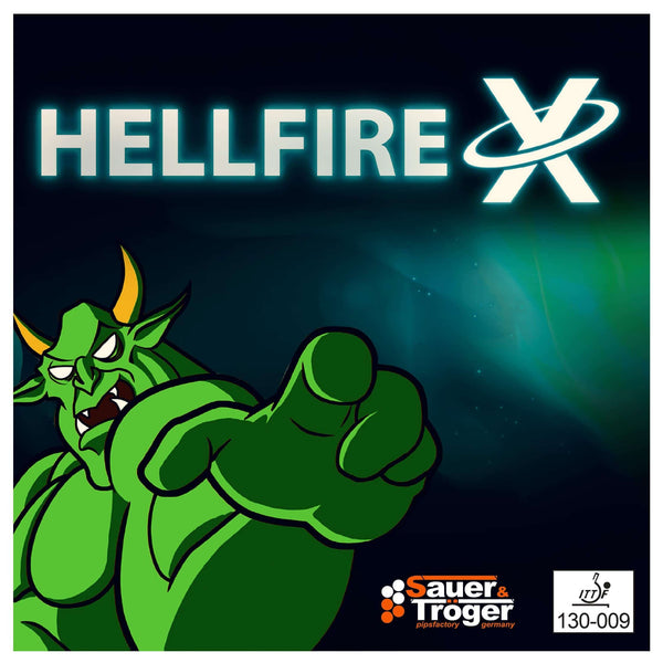 Sauer & Troger Hellfire X - TableTennisPlay